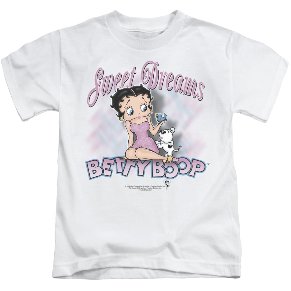 Betty Boop Sweet Dreams Juvenile Short Sleeve Shirt 4