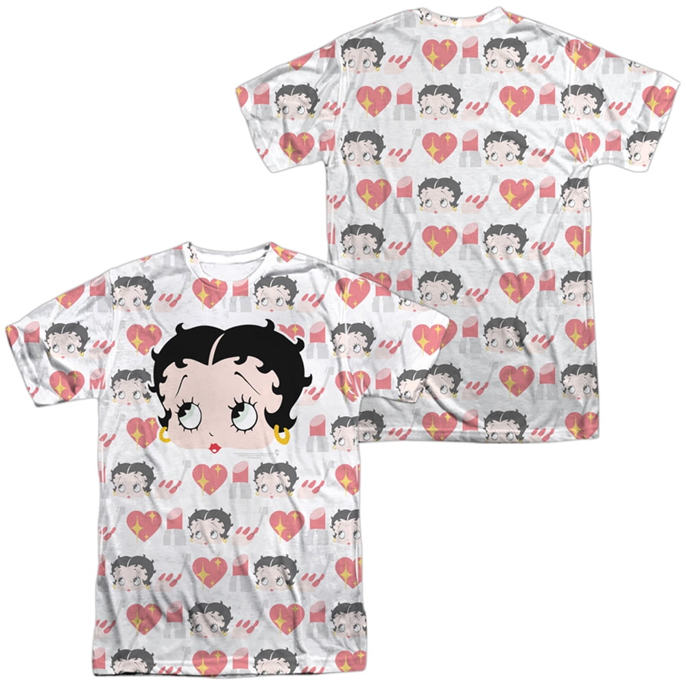 Betty Boop Symbol Sub Unisex Adult Sublimated Costume T Shirt (Front ...