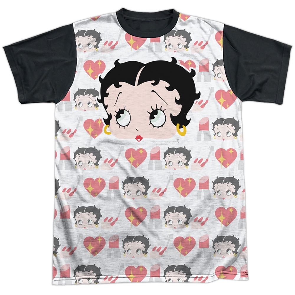 Betty Boop Symbol Sub Unisex Adult Halloween Costume Sublimated T Shirt ...