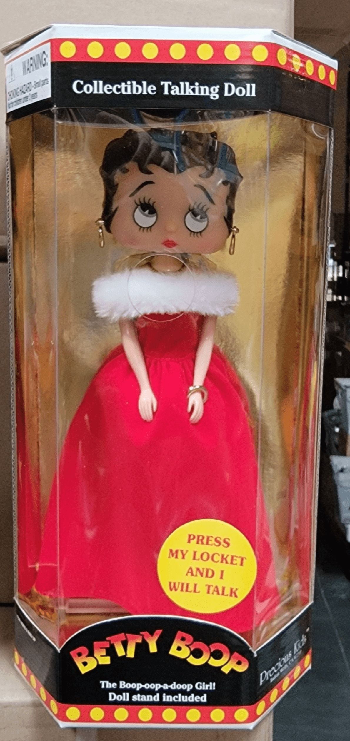 Betty Boop Talking 12" Figure Vintage Y2K Antique 2000's Rare Red Night ...