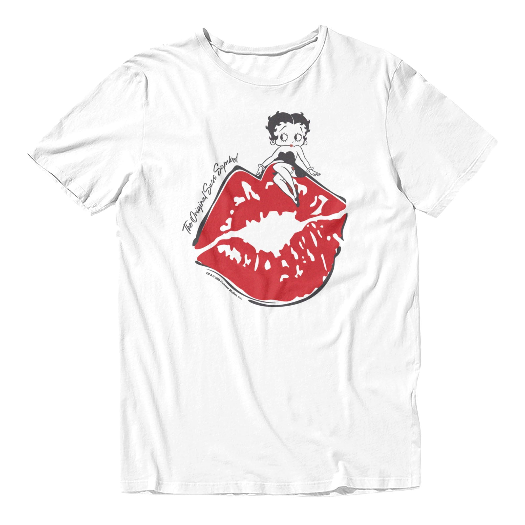 Betty Boop Valentine's Original Sass Men's T Shirt (White, S-XXXL ...