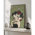 Betty Boop Vintage Retro Cartoon Art Classic Pin-Up Wall Decor ...