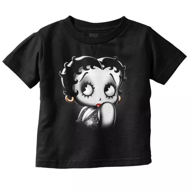 Betty Boop Vintage Retro Cartoon Flapper Toddler T Shirt TODDLER SHORT ...