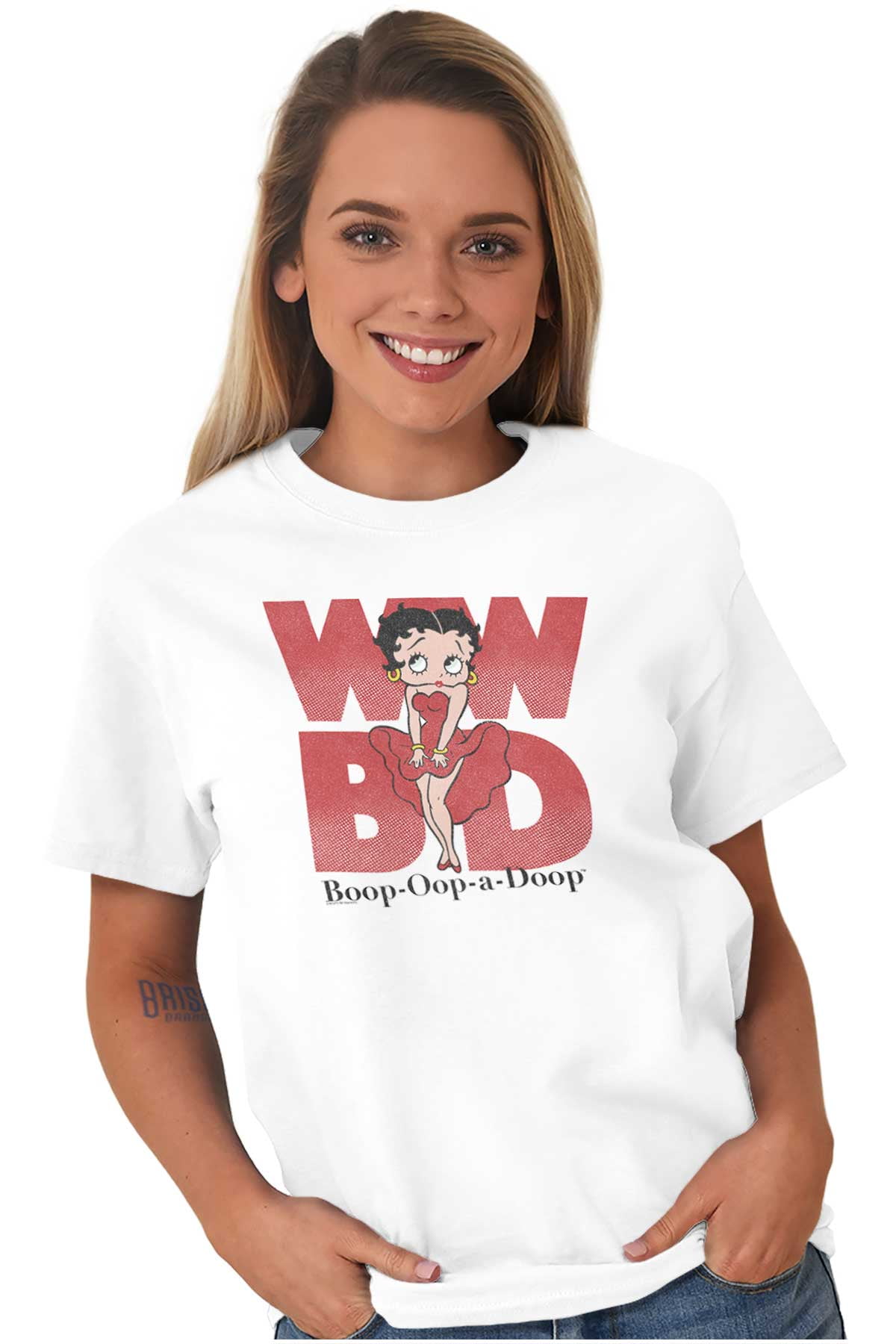 Betty Boop WWBD Funny Women's Graphic T Shirt Tees Brisco Brands X ...
