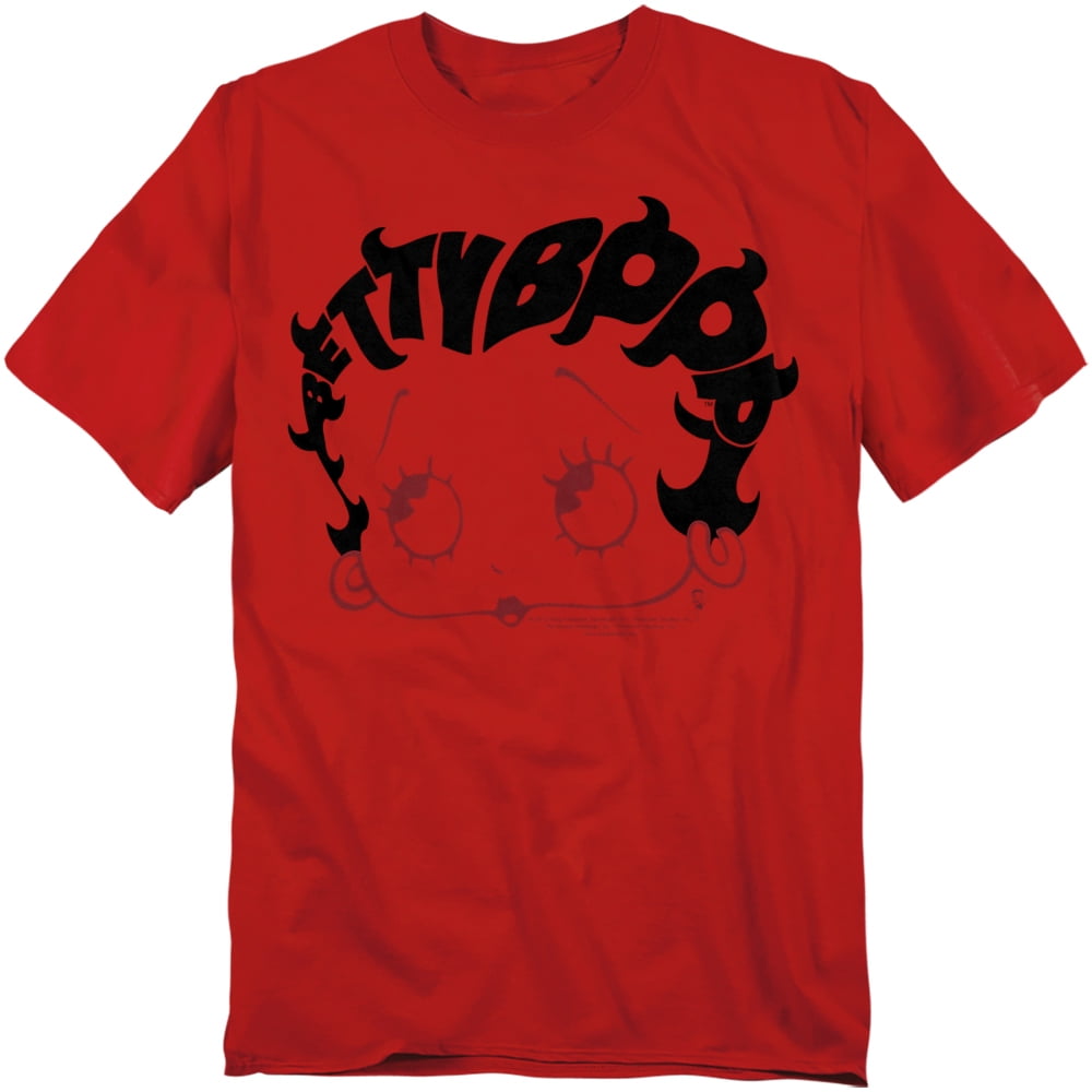 Betty Boop T-Shirt Word Hair Unisex Graphic Tee For Men & Women ...