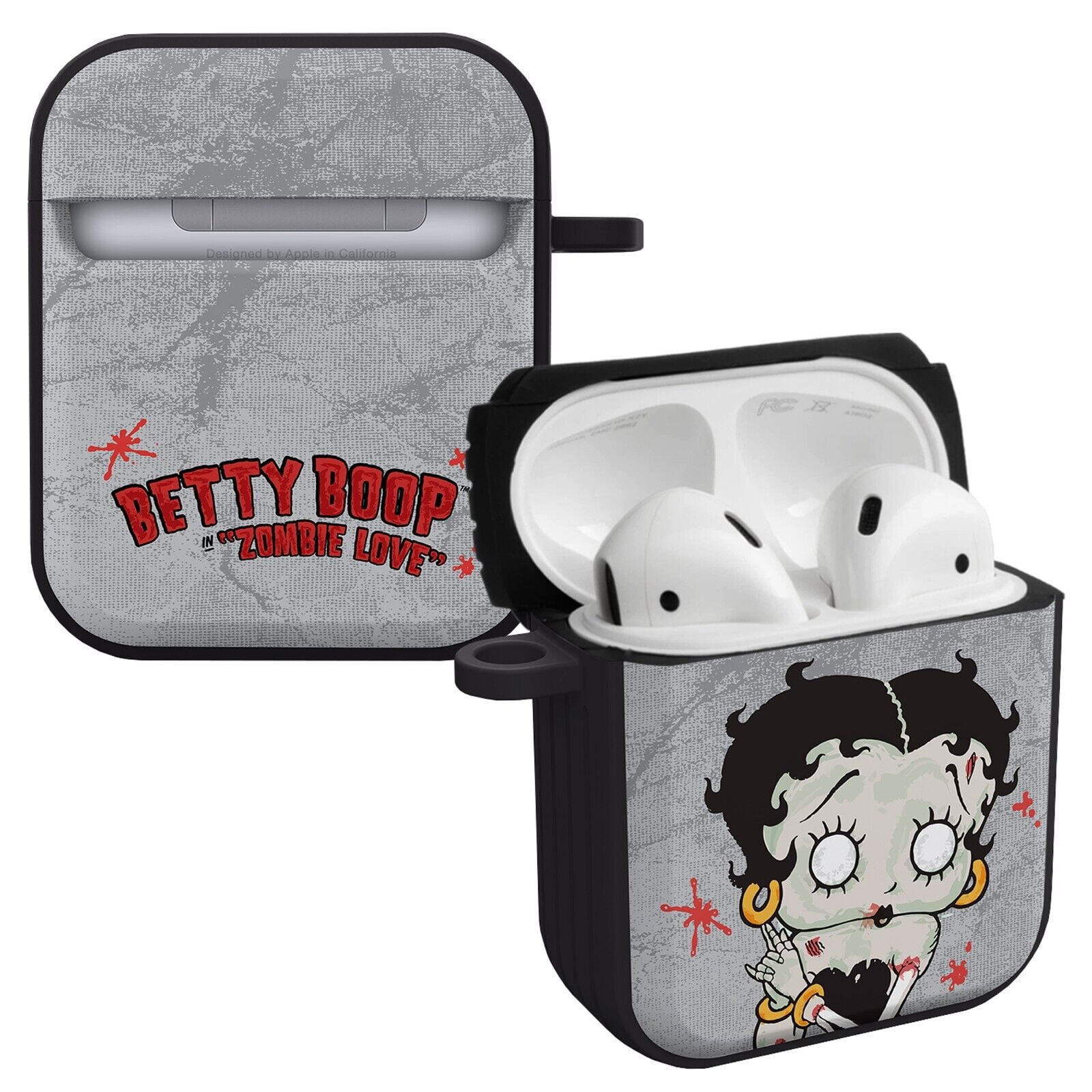 Betty Boop Zombie Love HDX Case Cover Compatible with Apple AirPods Gen ...