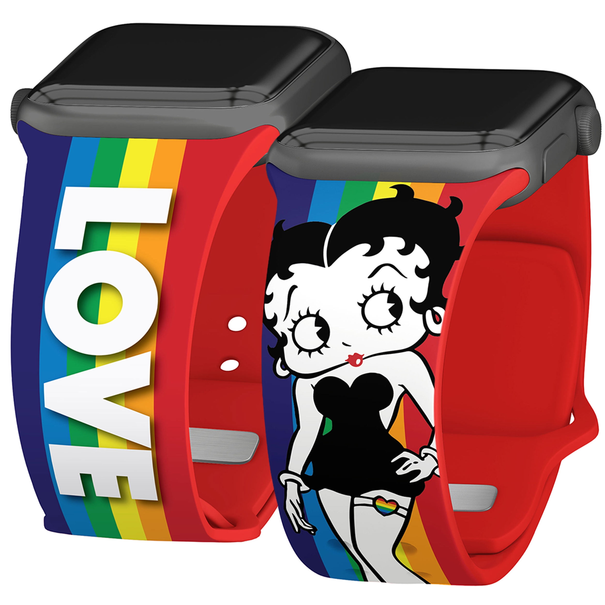 Betty Boopy Pride HD Watch Band Compatible with Apple Watch (38/40/41mm ...