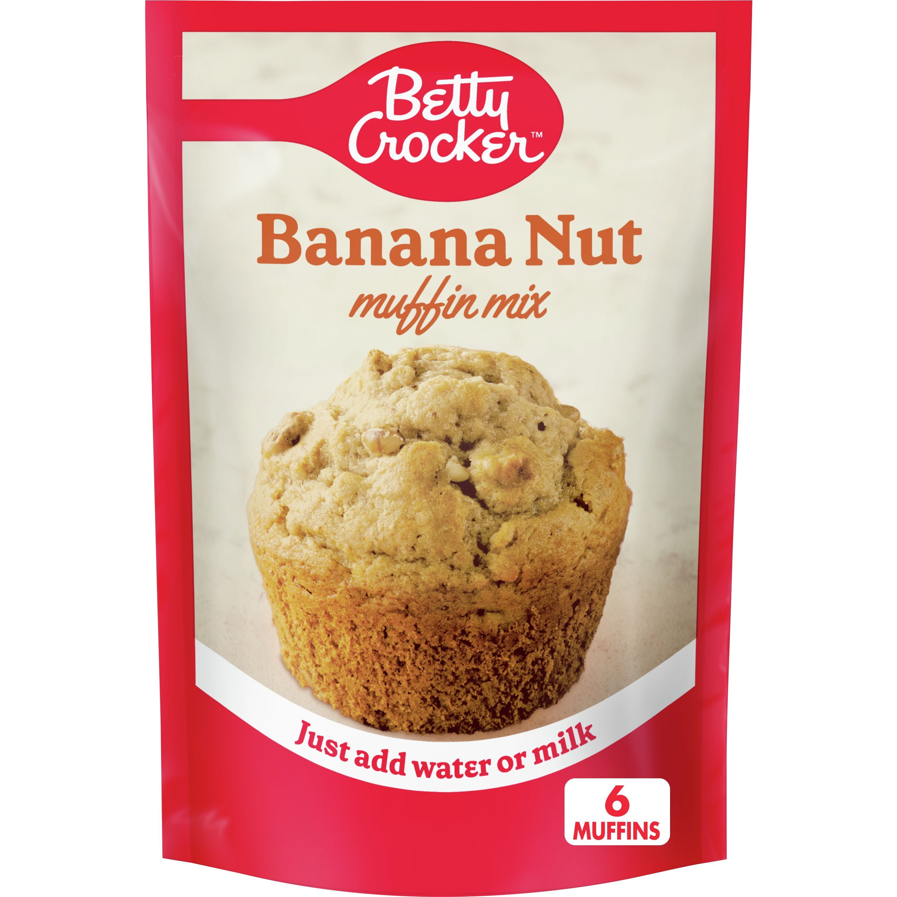 Betty Crocker Banana Nut Muffin Mix Made With Walnuts 6 4 Oz