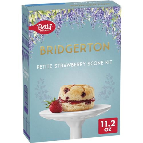 Betty Crocker Bridgerton Petite Strawberry Scone Baking Kit, 11.2 Oz ...