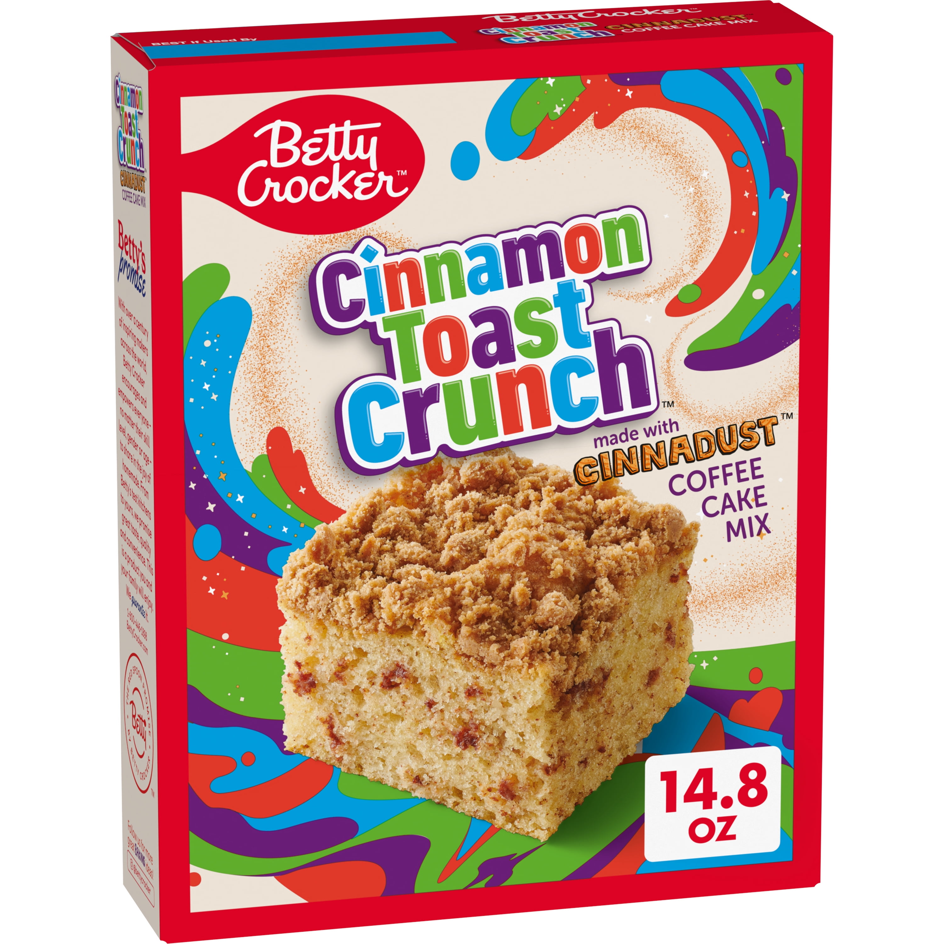 Betty Crocker Cinnamon Toast Crunch Coffee Cake Mix, 14.8 oz - Walmart.com