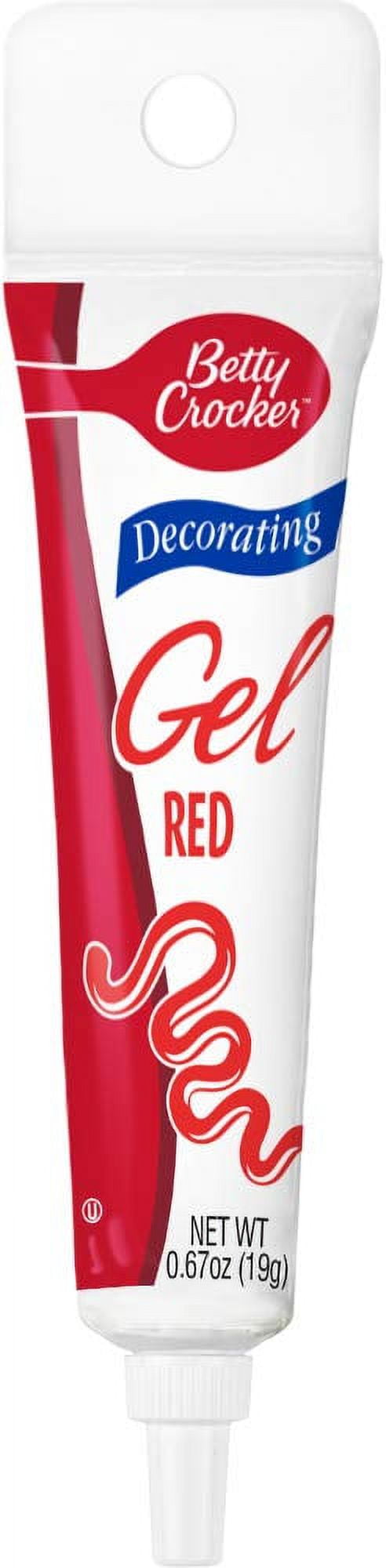 Betty Crocker Decorating Gel Red 0.68 oz (Pack of 2) - Walmart.com