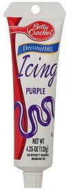 Betty Crocker Decorating Icing Purple (Pack of 5) - Walmart.com