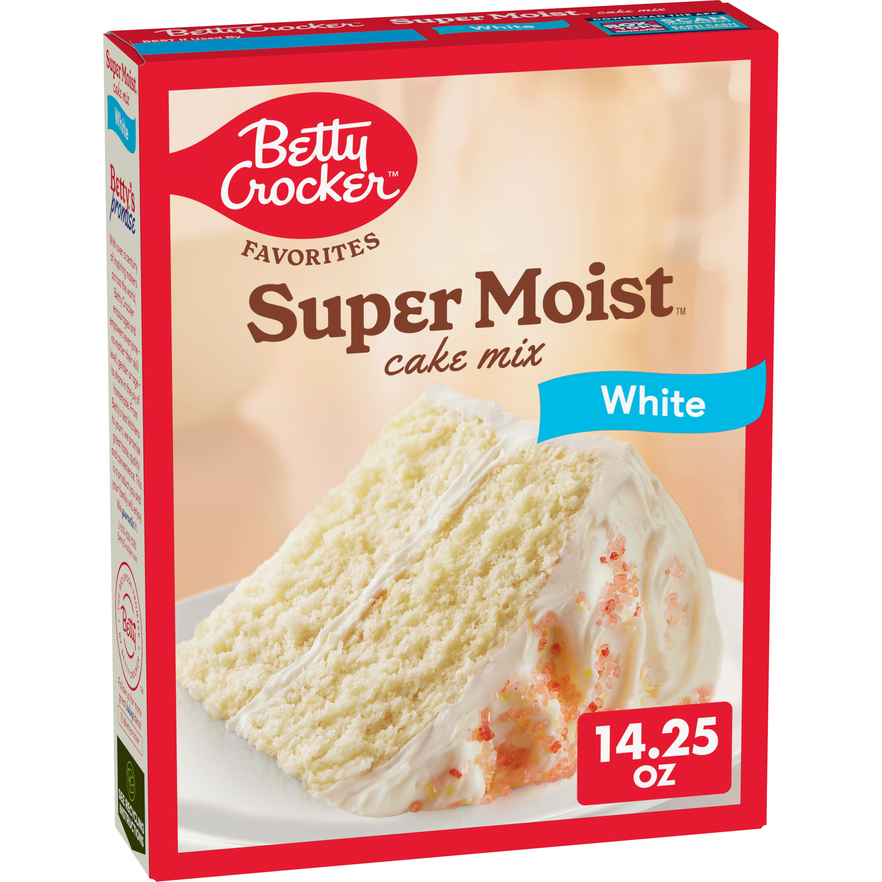 Great Value Cake Mix, Deluxe Moist White, 16.5 oz - Walmart.com