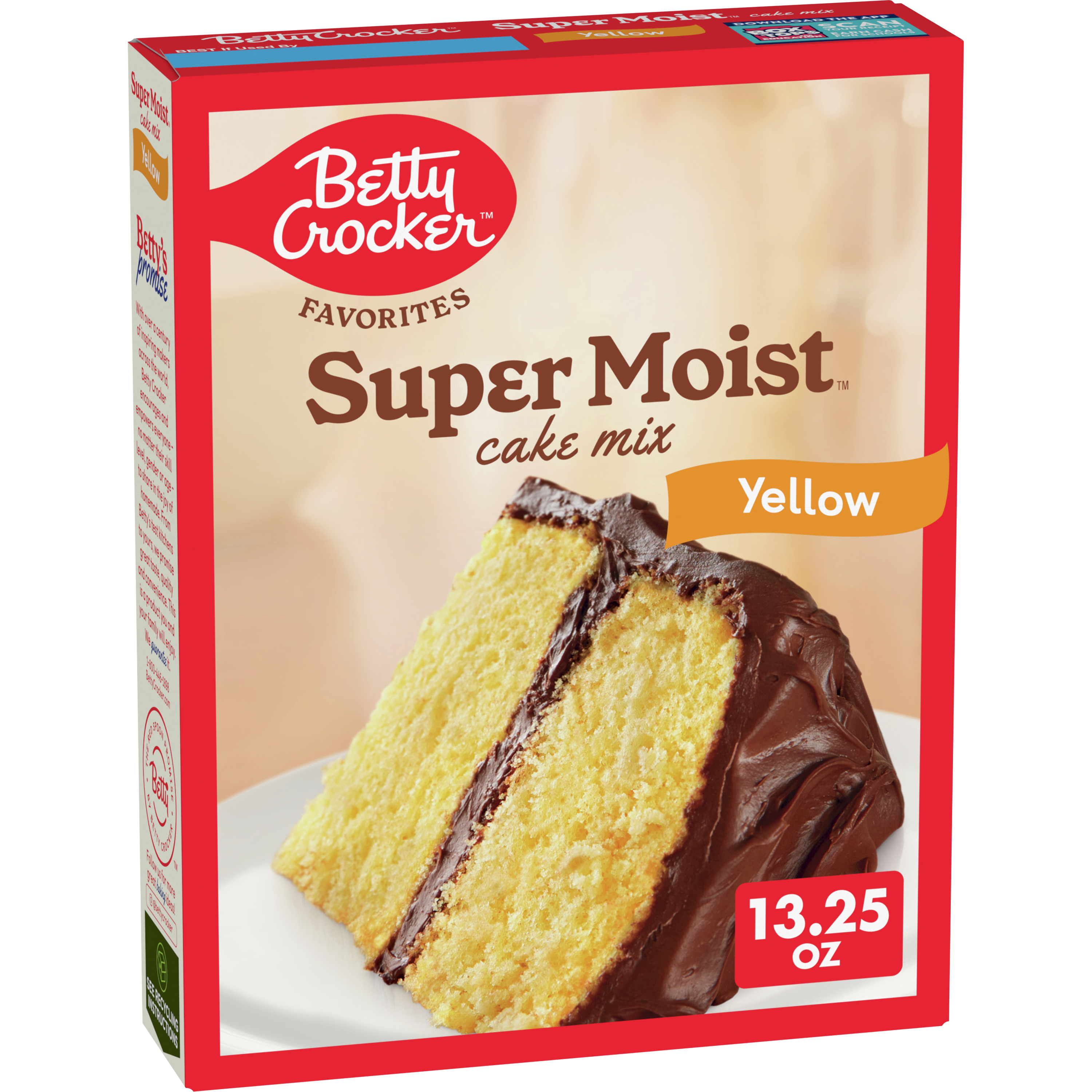 General Mills Betty Crocker Super Moist Cake Mix, 18.25 oz - Walmart.com