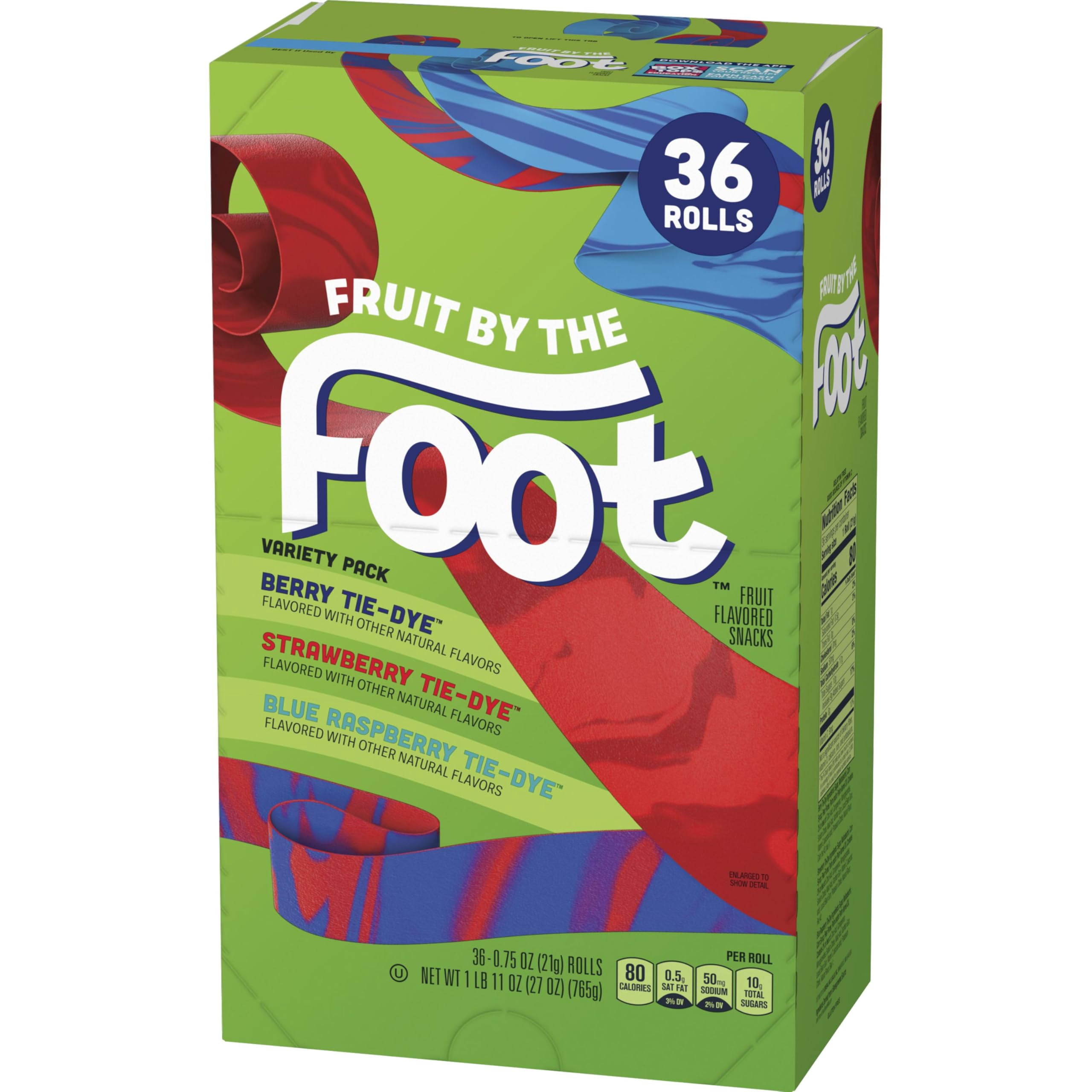 Betty Crocker Fruit By BCF26 The Foot Strawberry/Berry Tie-Dye/Color By ...