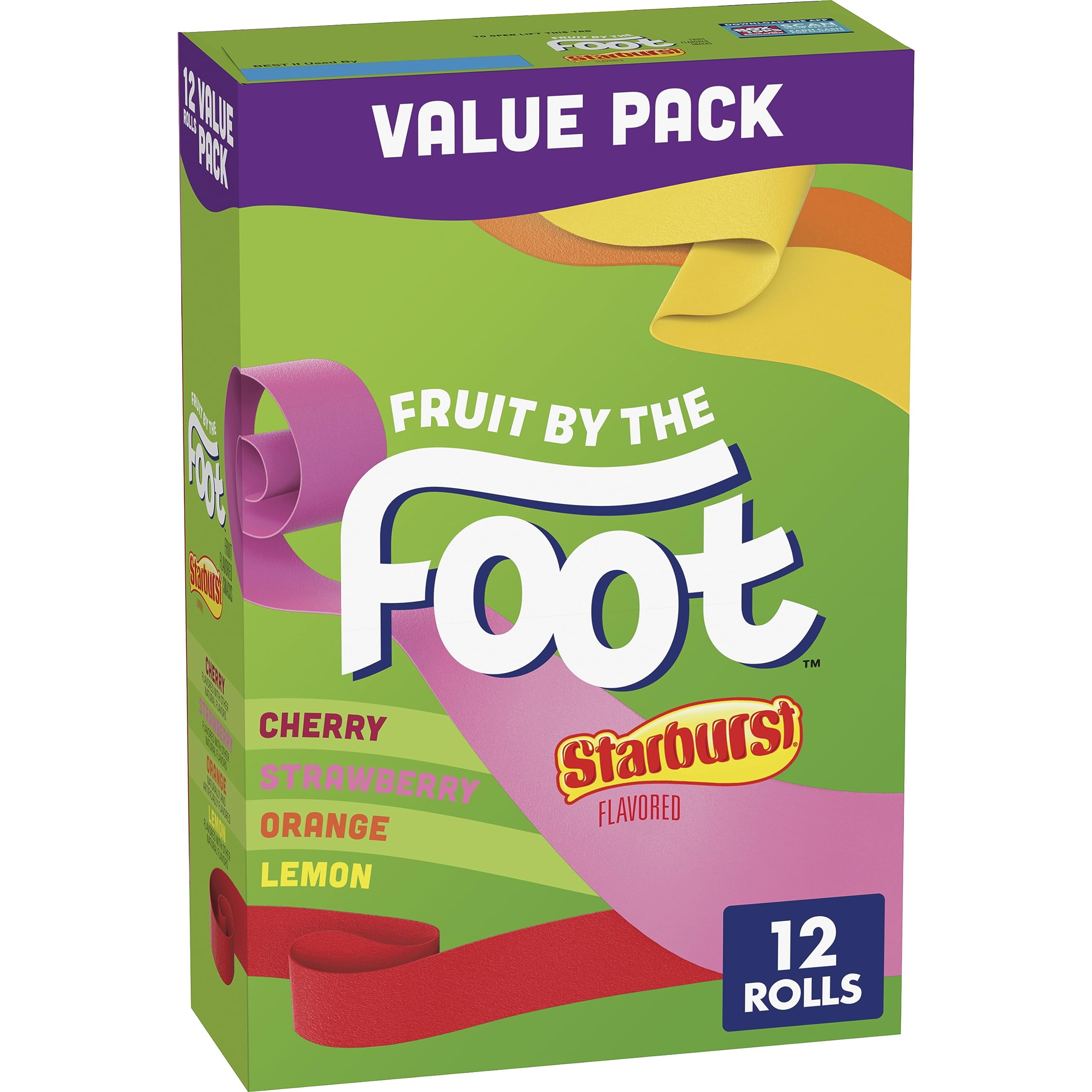 Betty Crocker Fruit By The Foot Fruit Flavored Snacks, Starburst ...