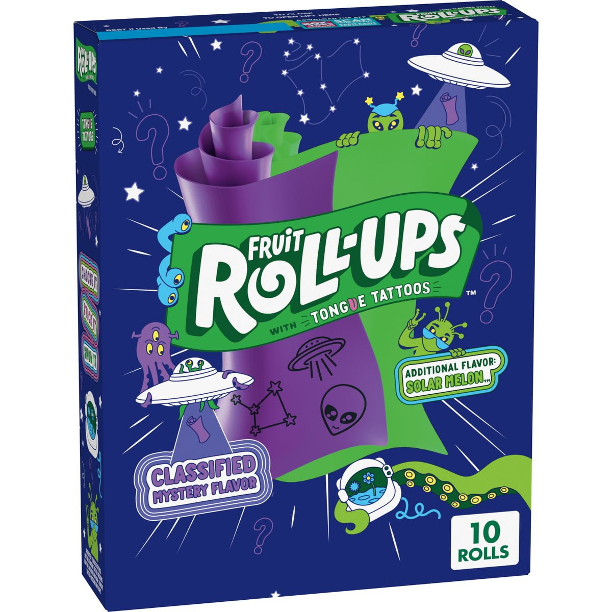 Betty Crocker Fruit Roll Ups Alien Encounters - 5oz/10ct - Walmart.com
