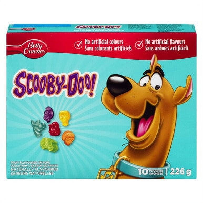 Betty Crocker Fruit Snacks Scooby Doo, 10ct, 226g/8oz - Walmart.com
