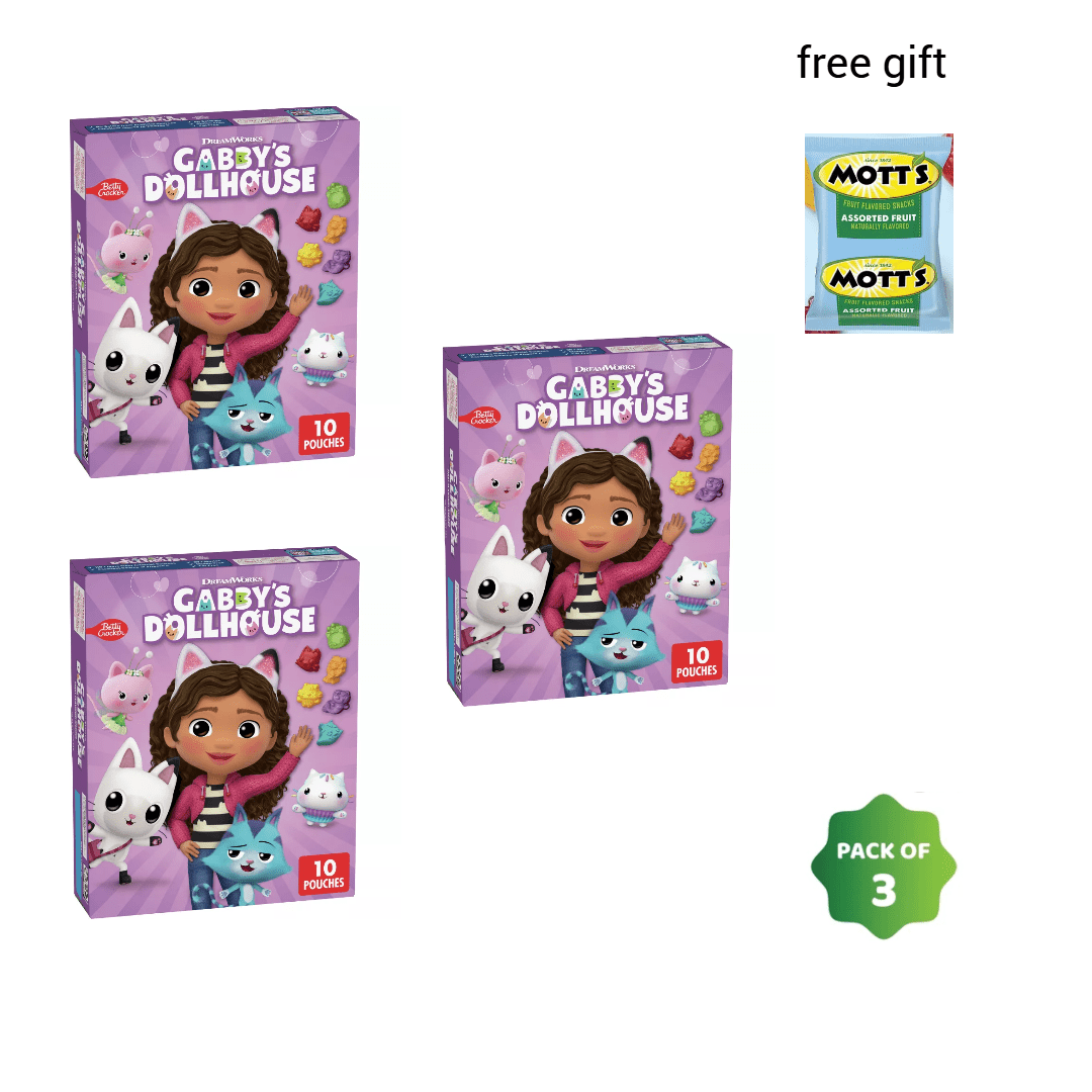 Betty Crocker Gabby's Doll House Shapes Fruit Snacks - 10ct/8oz PACK OF ...