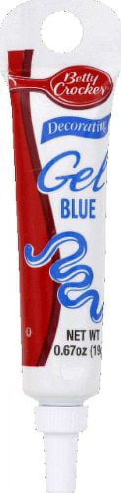 Betty Crocker Gel Icing, Blue, 0.67 oz (Pack of 2) - Walmart.com