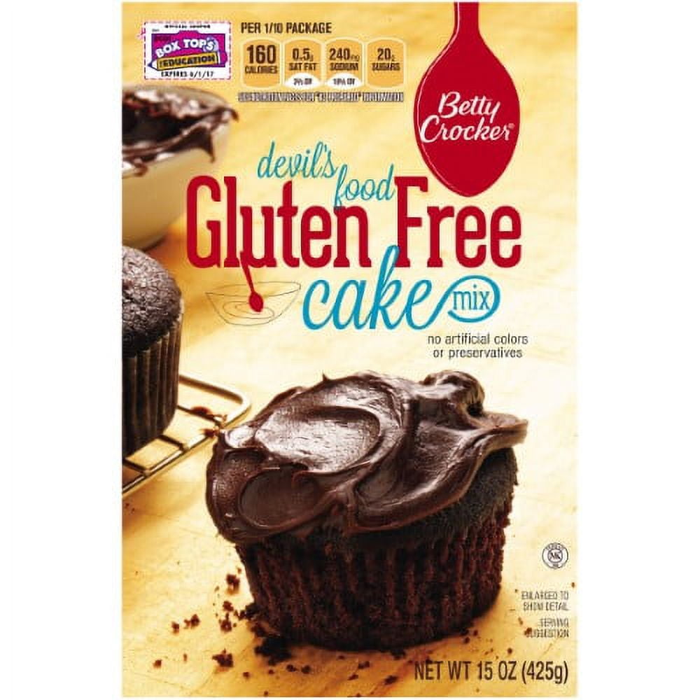 Betty Crocker ® Gluten Free Cake Mix Devil's Food (Pack of 10 ...