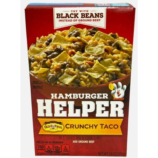 Betty Crocker Hamburger Helper Crunchy Taco Hamburger Helper 7.6 Oz ...