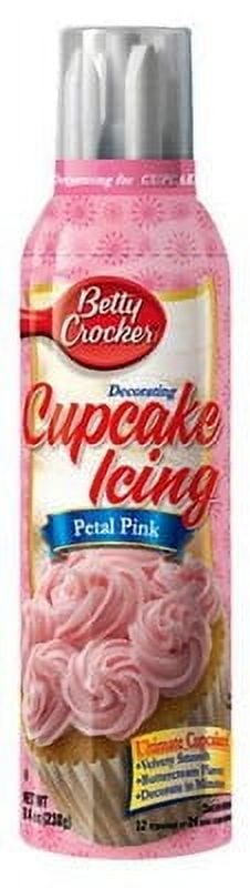 Betty Crocker Icing Cupcake Petal Pink 8.4 oz (Pack of 6) - Walmart.com
