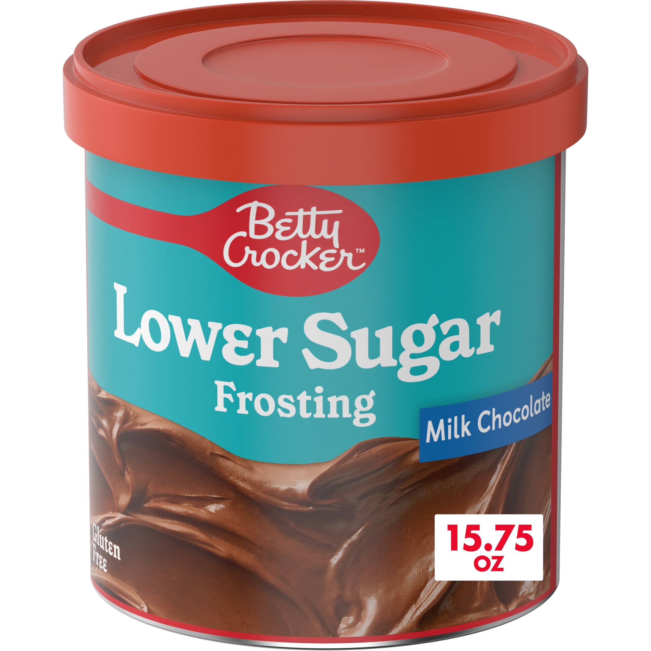 Betty Crocker Lower Sugar Frosting, Milk Chocolate Flavored, 15.75 oz ...