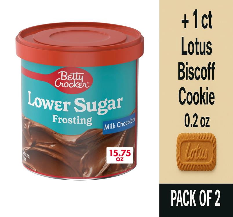 Betty Crocker Lower Sugar Milk Chocolate Flavored Frosting 15.75 oz ...