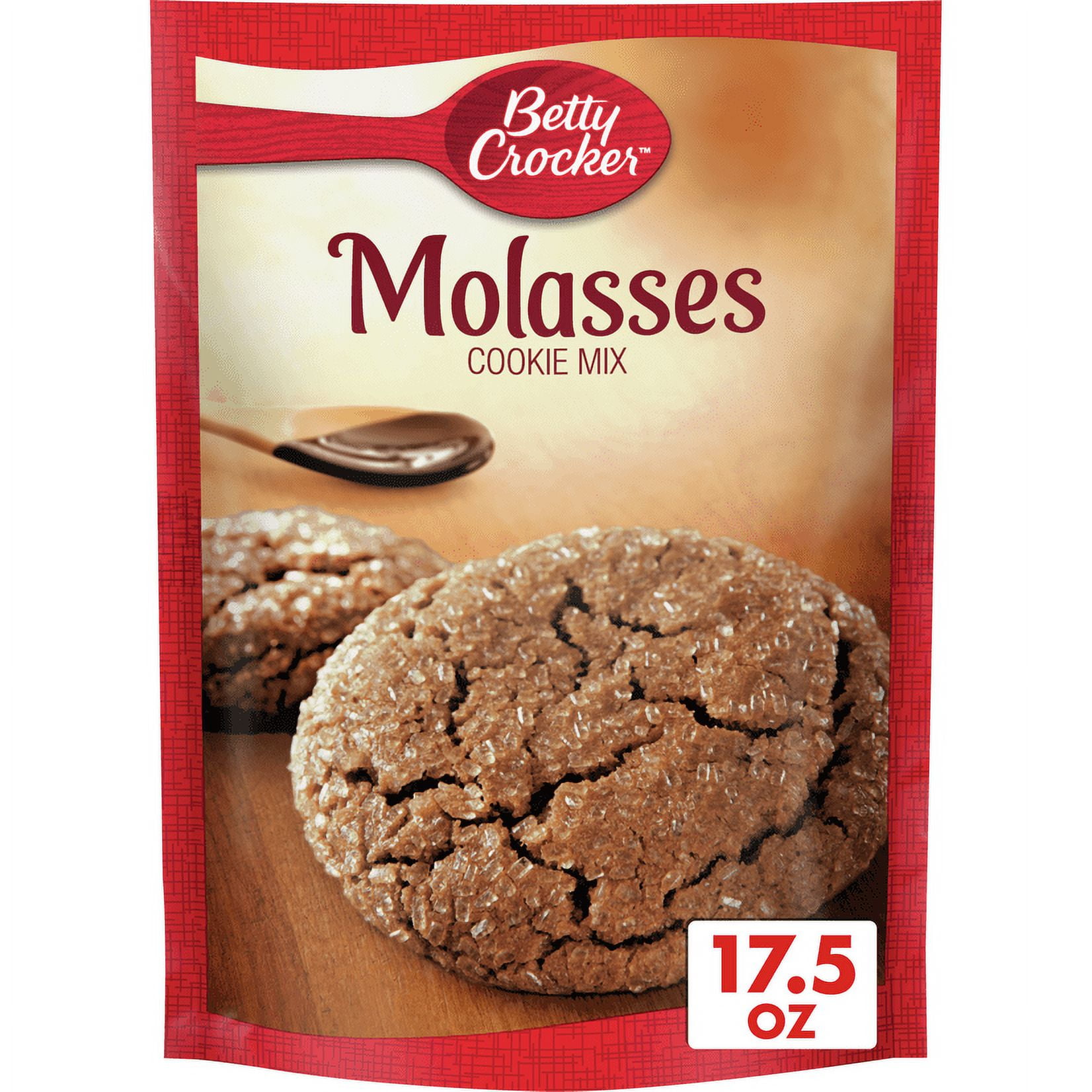 Betty Crocker Molasses Chip Cookie Mix, 17.5 oz - Walmart Business Supplies