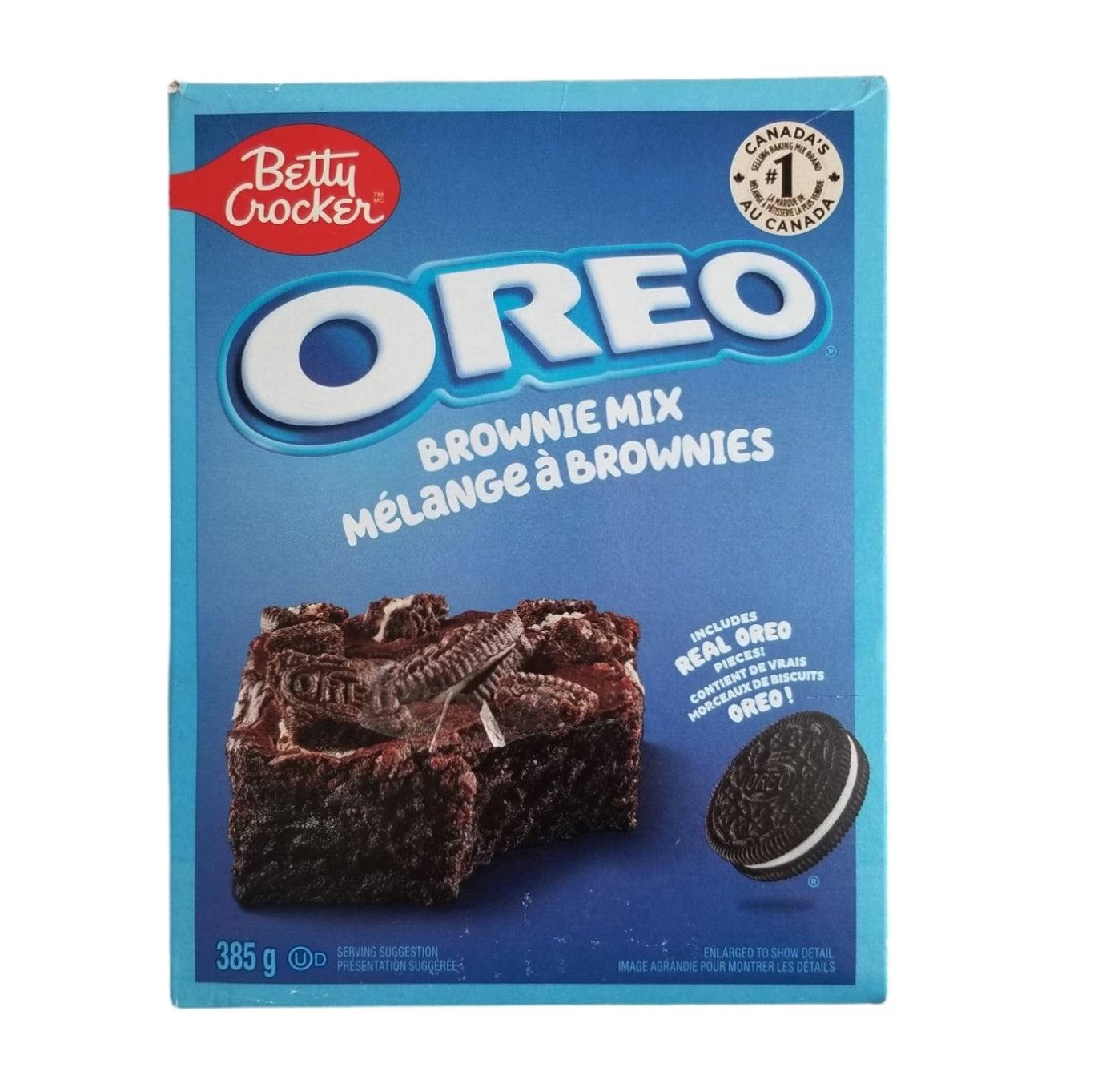 Betty Crocker Oreo Brownie Mix, 385g/13 oz - Walmart.com
