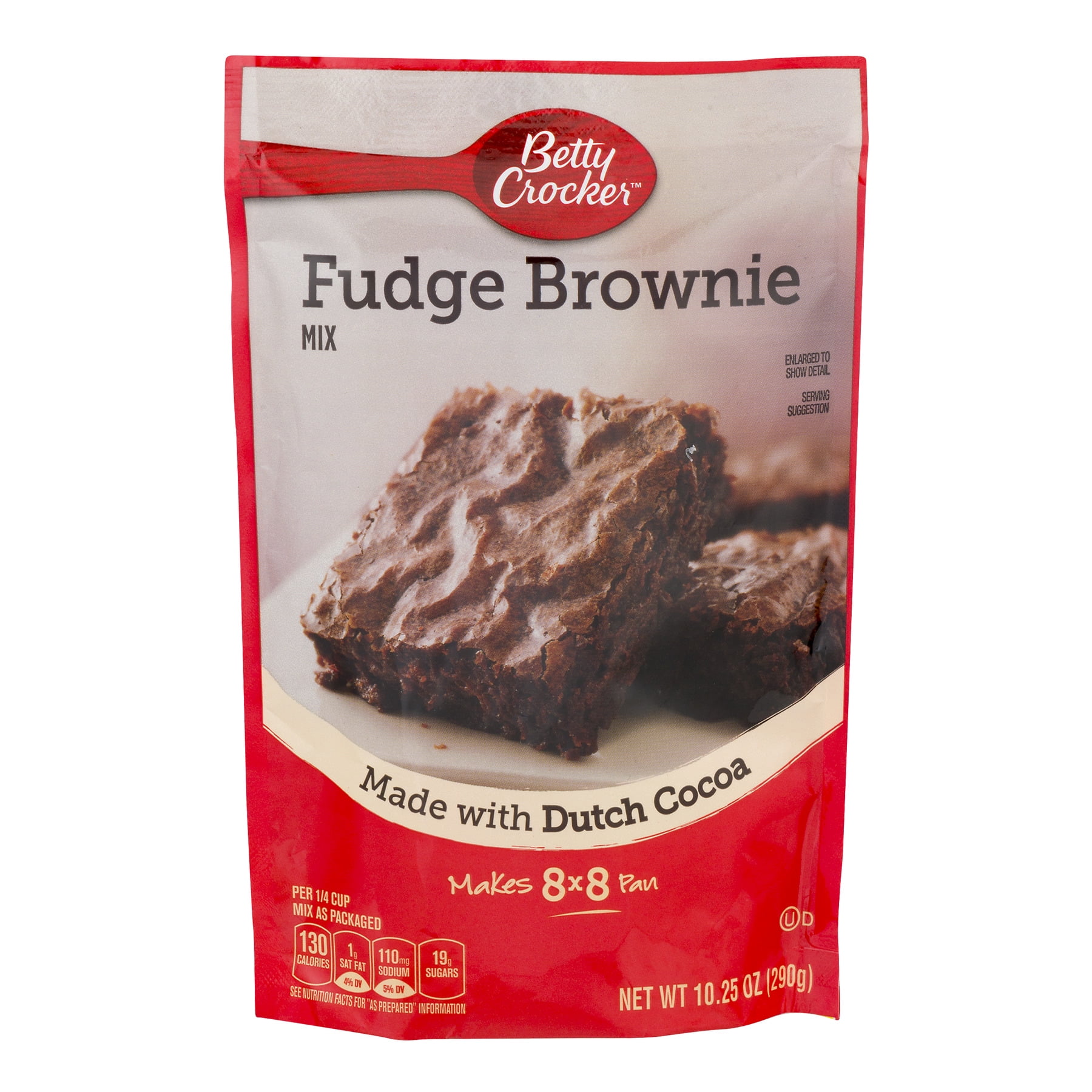 Betty Crocker Ready to Bake Fudge Brownie Baking Mix, 10.25 oz ...