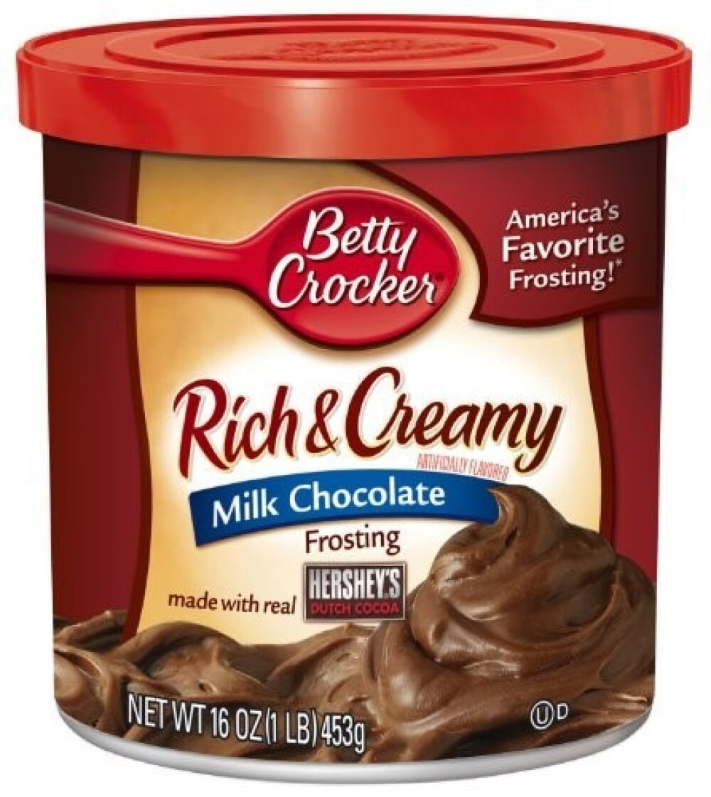 Betty Crocker Rich & Creamy Milk Chocolate Frosting 16 oz (Pack of 5 ...