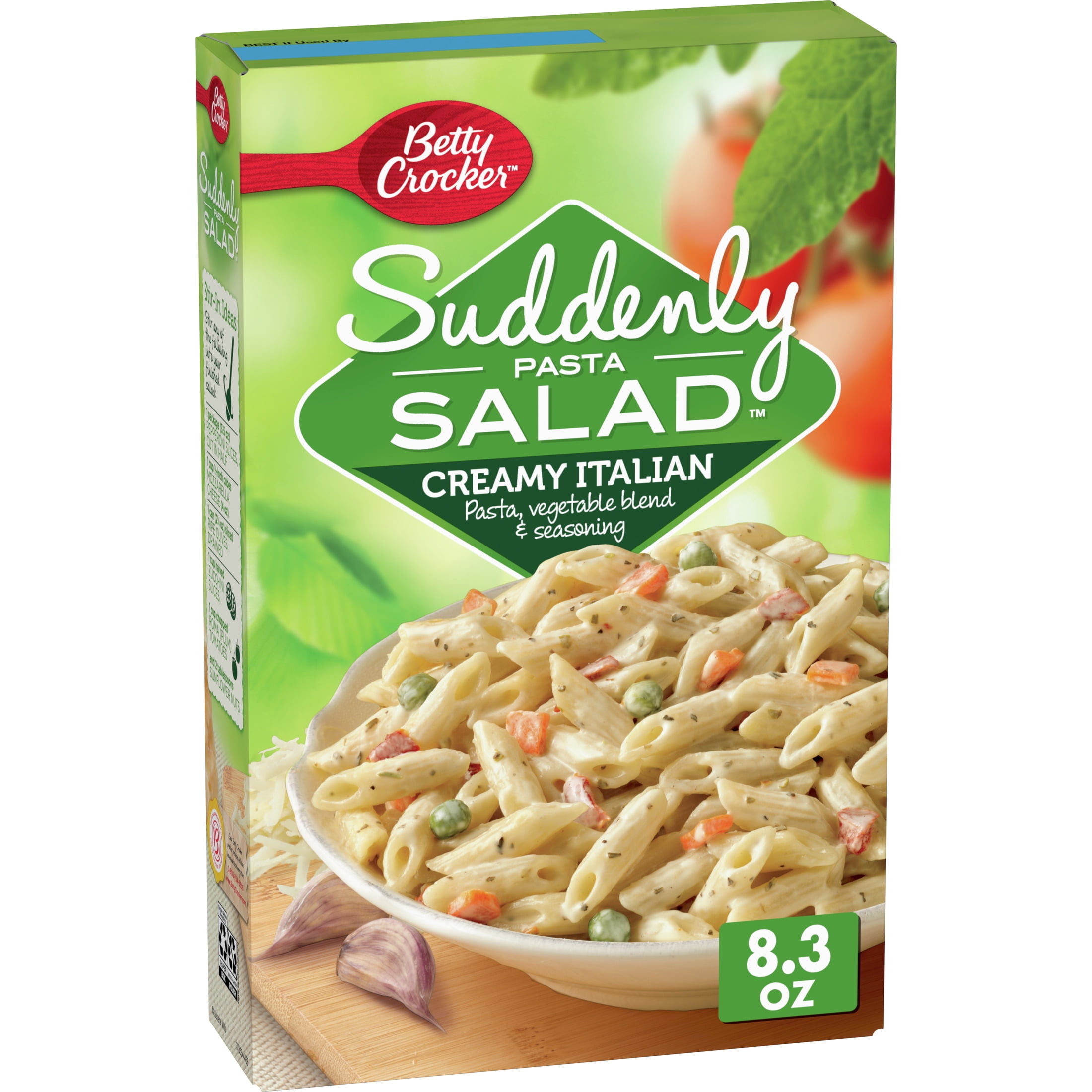 Suddenly Salad Ready Packaged Creamy Italian Pasta Salad Food - Walmart.com