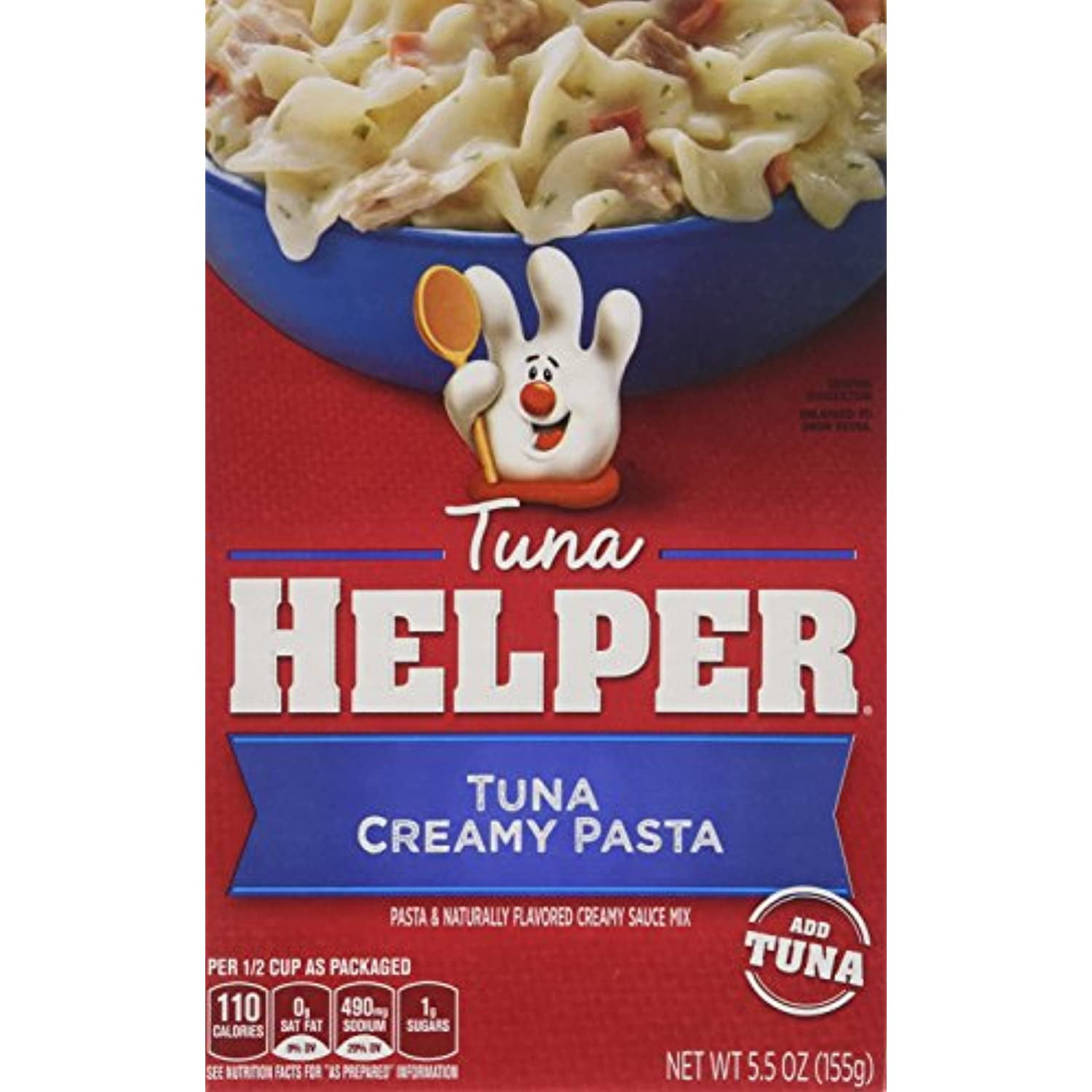 Betty Crocker Tuna Creamy Pasta, Box Food Eat, Tuna Helper 5.5Oz - 6 ...
