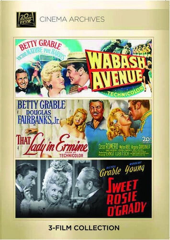Betty Grable Set (DVD), Fox Mod, Music & Performance - Walmart.com