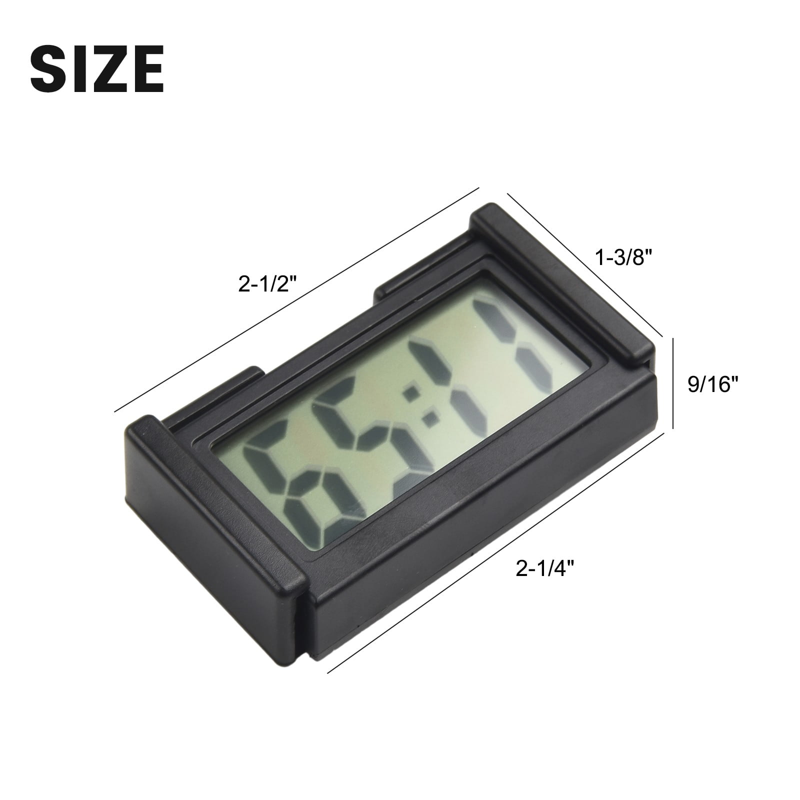 Betus Car Dashboard Digital Clock - Vehicle Adhesive-Clock with Jumbo ...