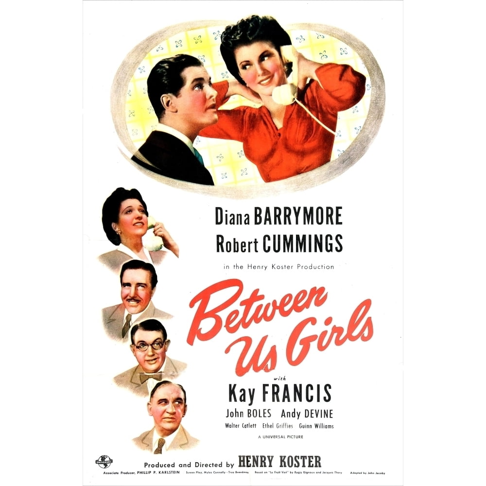 Between Us Girls U Movie Poster Masterprint - Walmart.com