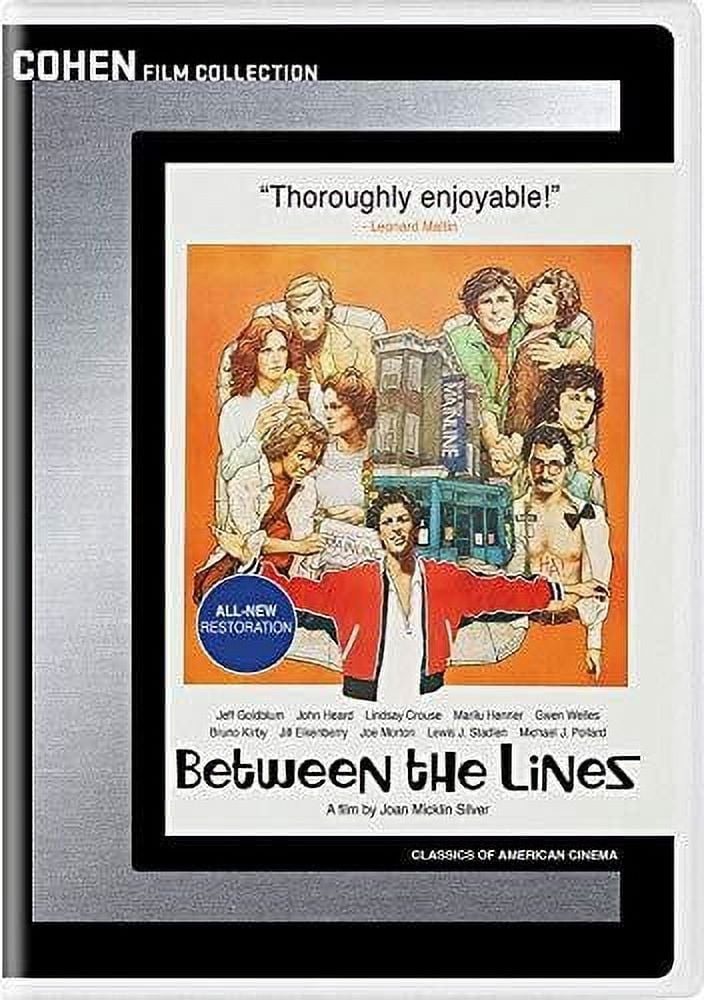 Between the Lines (DVD), Cohen Media Group, Comedy - Walmart.com