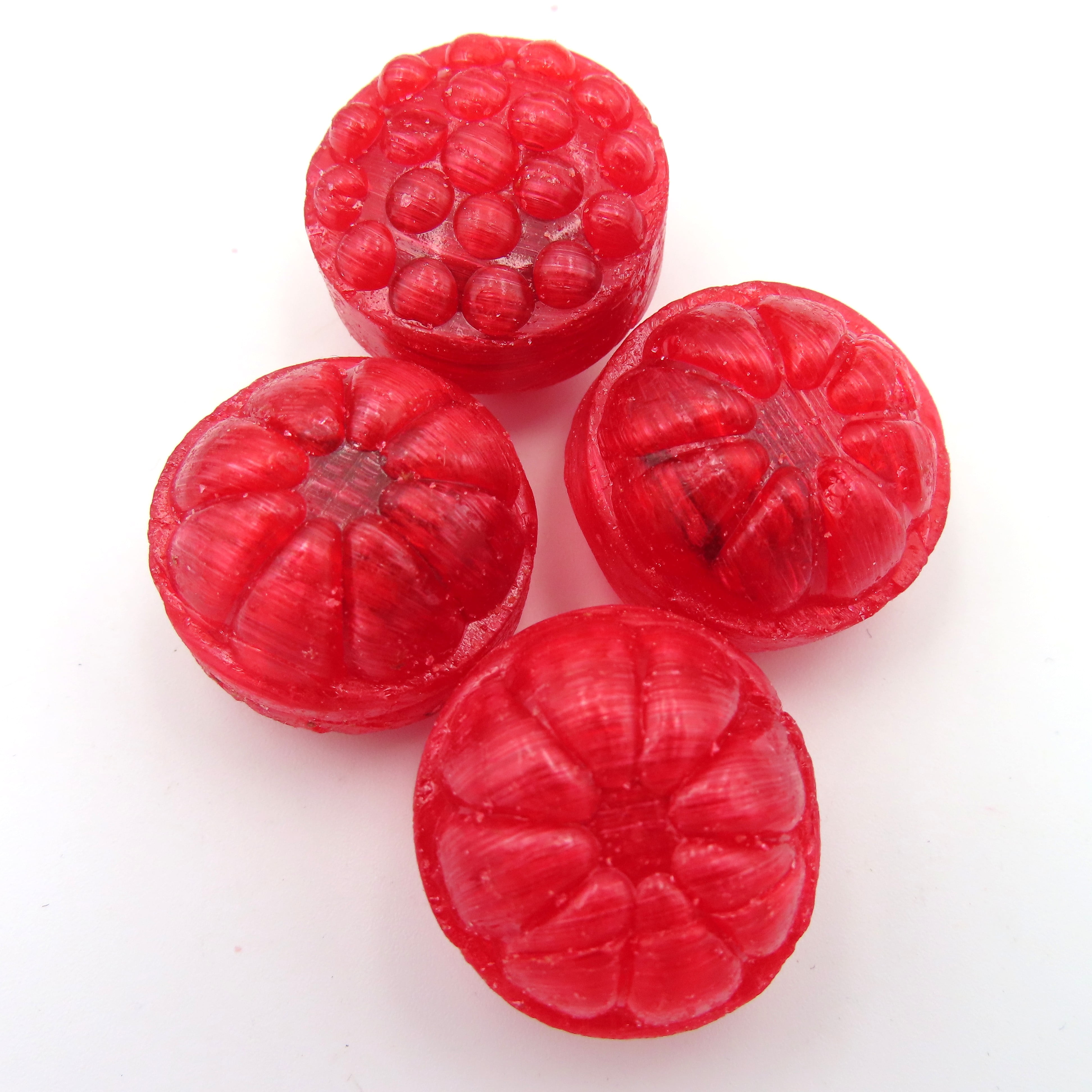 Beulah's Filled Raspberries, 2 Pound Package, 120 Pieces of Candy ...