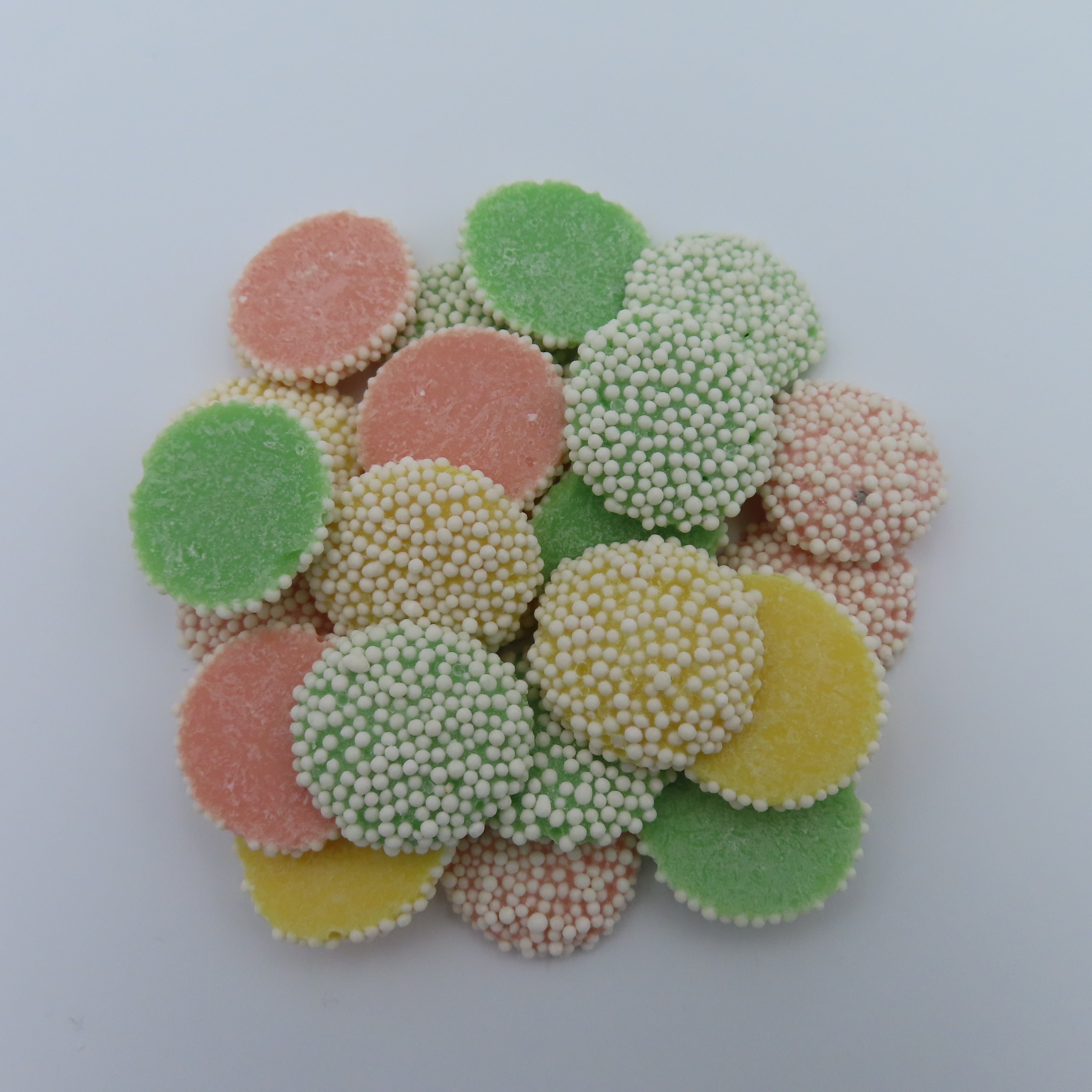 Beulah's Pastel Mint Nonpareils, 2 Pound Package, 400 Pieces of Candy ...