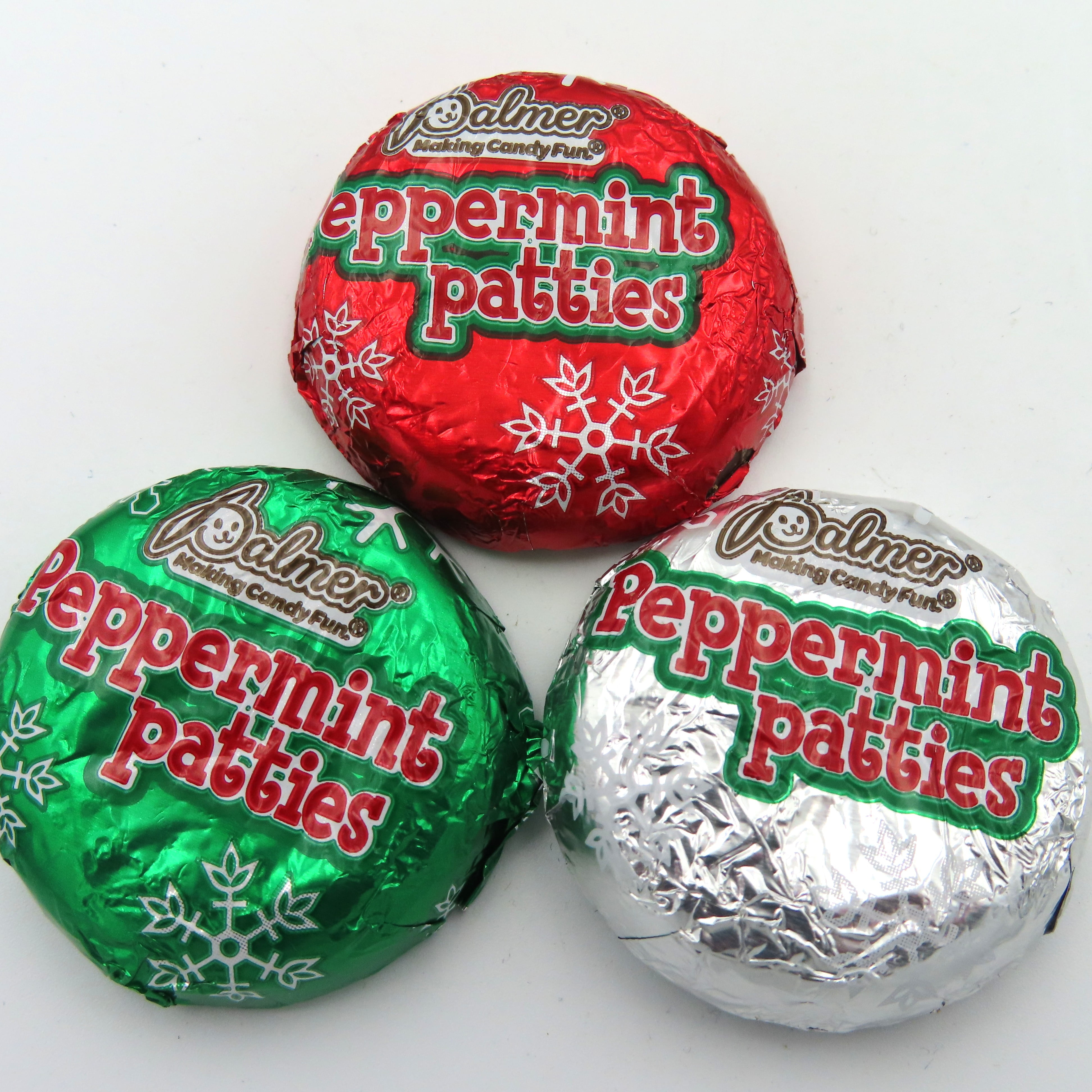 Beulah's Peppermint Patties, 5 Pound Package, 240 Pieces of Candy ...