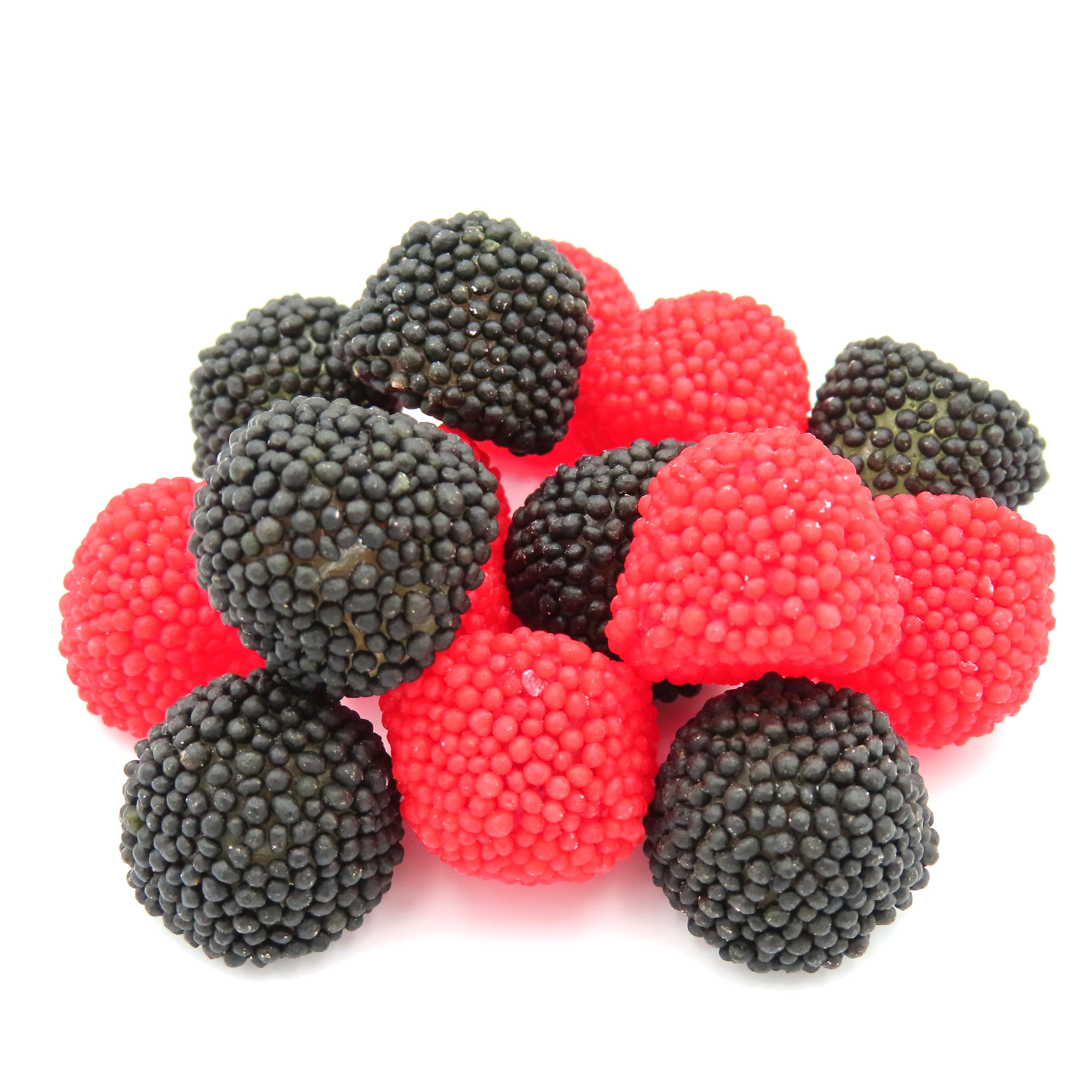 Beulah's Red & Black Berries, 1 Pound Package, 100 Pieces of Candy ...