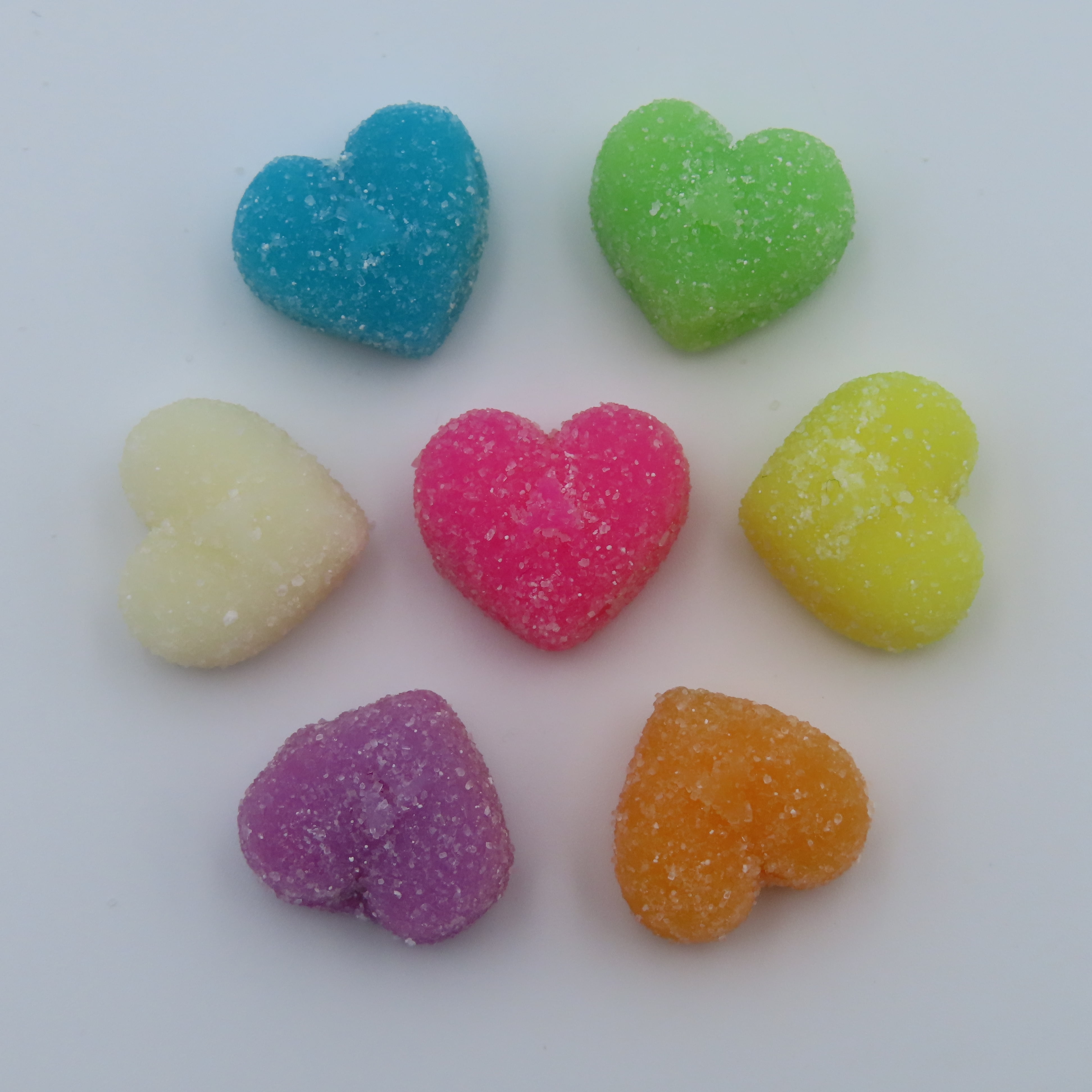 Beulah's Share the Love Gummy Hearts, 2 Pound Package, 240 Pieces of ...