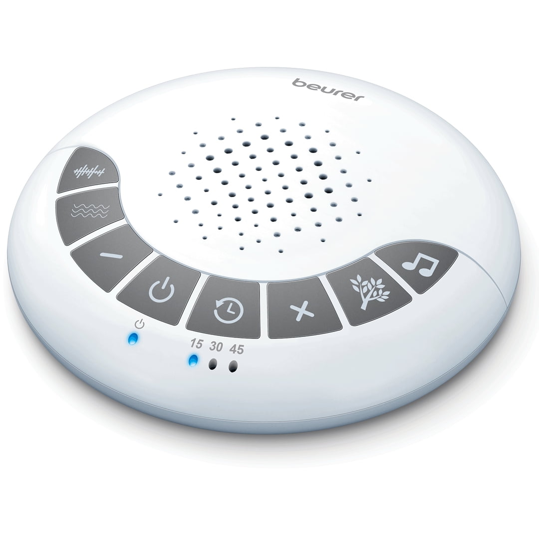Beurer Dreamsound White Noise Machine with 4 Soothing Sounds, SL15 ...