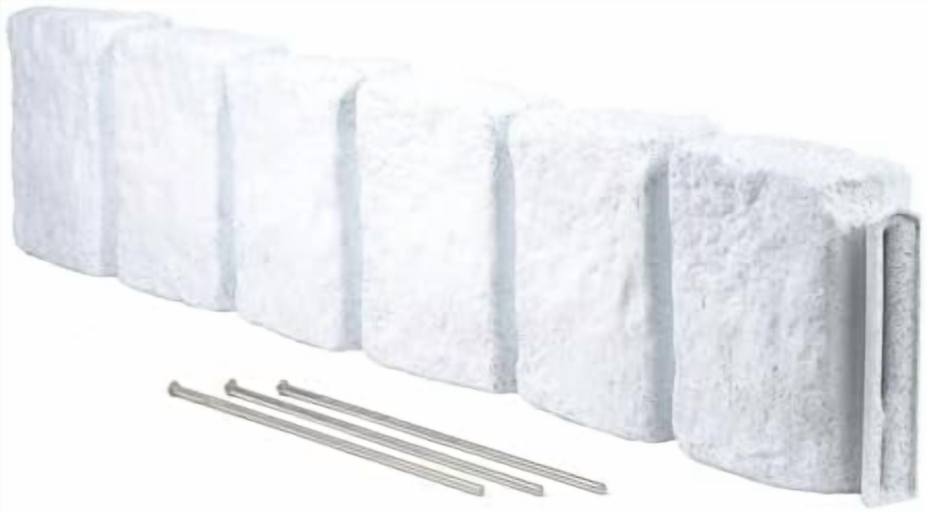 Beuta Landscape Edging | Garden Edging Border | Faux Stone Block XL for ...