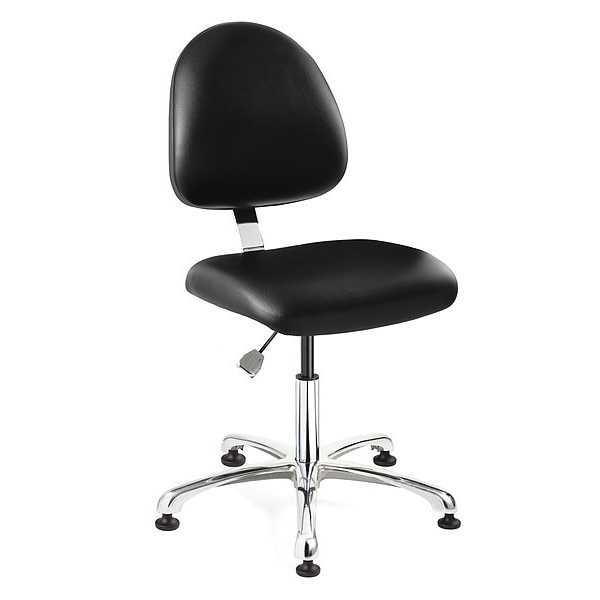 Bevco Task Chair,Vinyl,Black,15 to 21" Seat Ht 9050M-S-BKV - Walmart.com