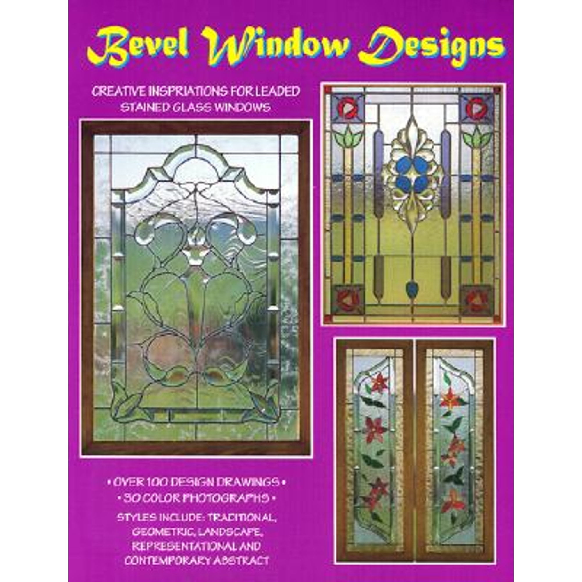Pre-Owned Bevel Window Designs: Patterns, Photos, & Drawings Featuring ...