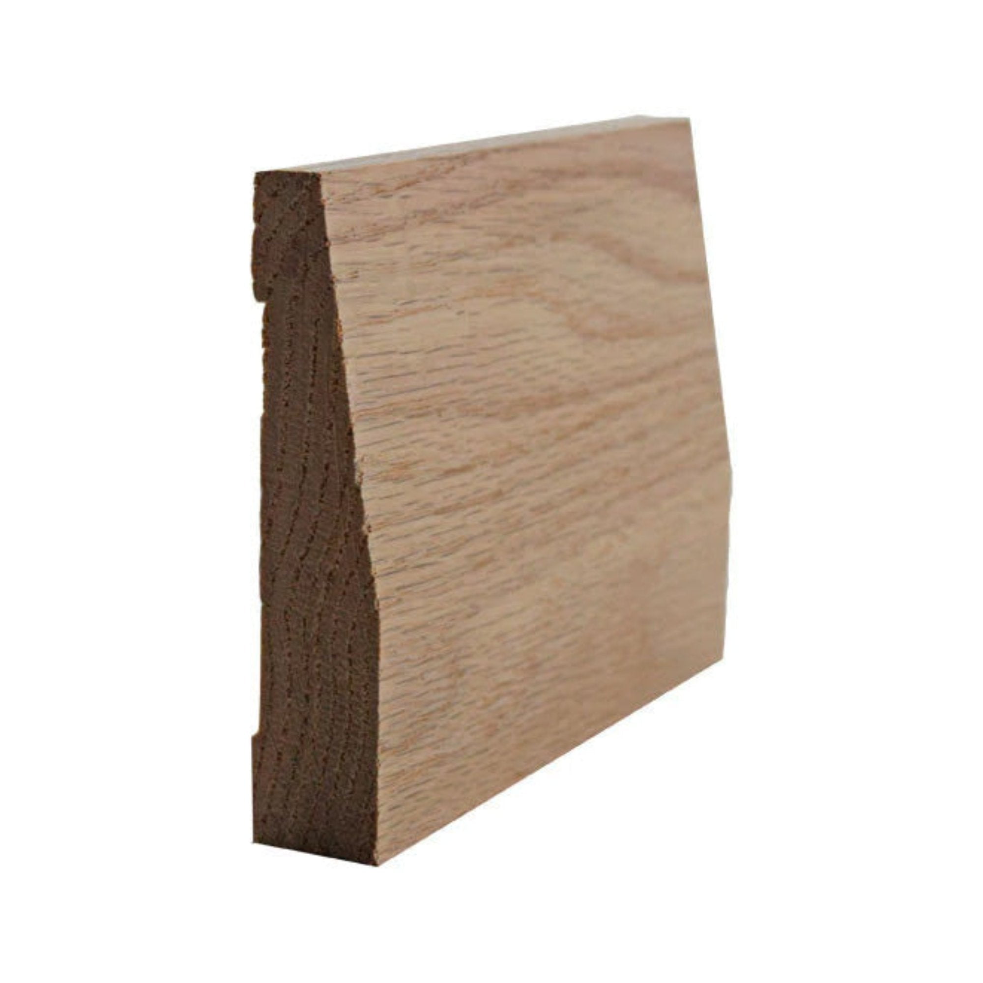 Beveled Baseboard EWBB32, 3/4" x 3-1/2", Red Oak, 95" - Walmart.com