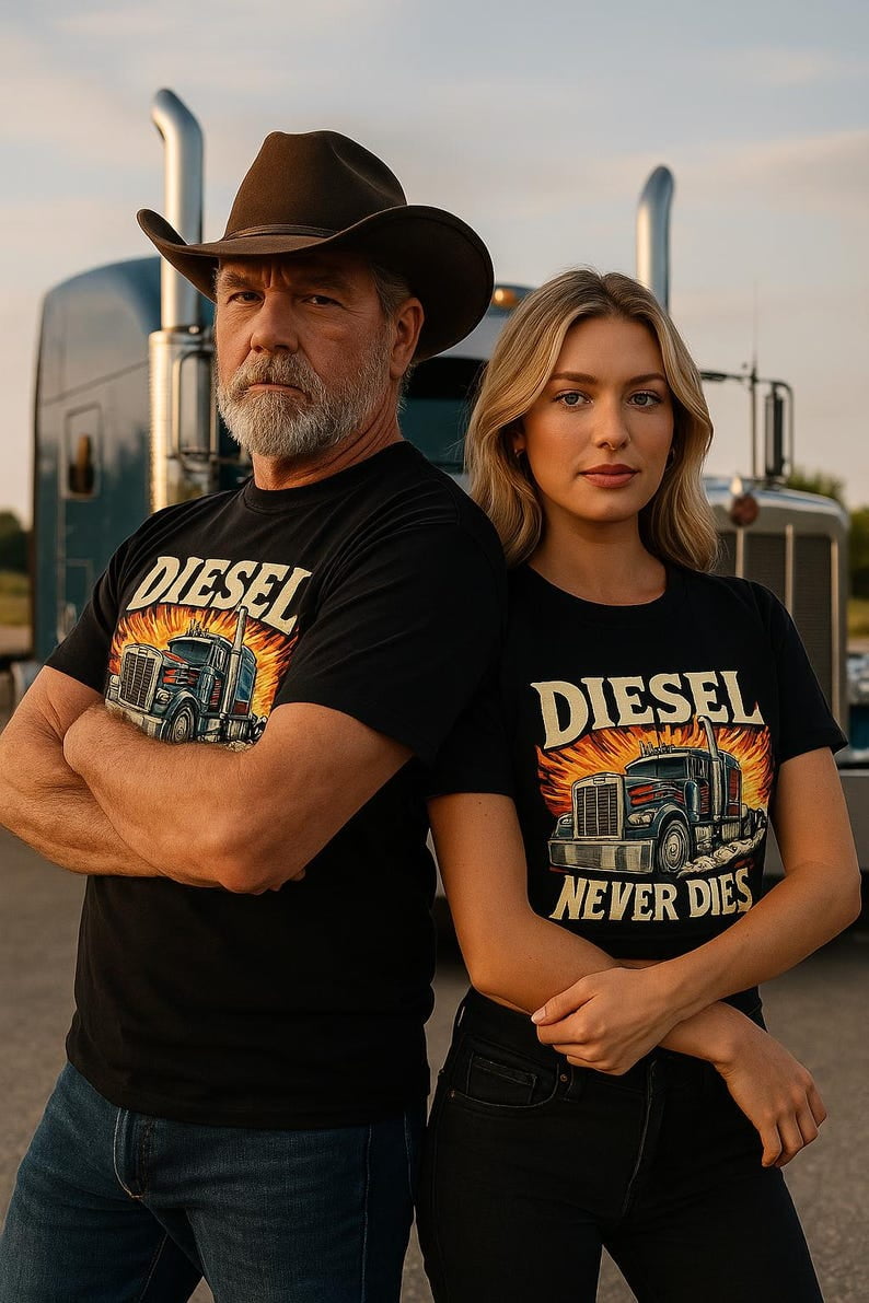 Beven Diesel Truck T-Shirt, Comfortable And Stylish, Perfect For Truck ...